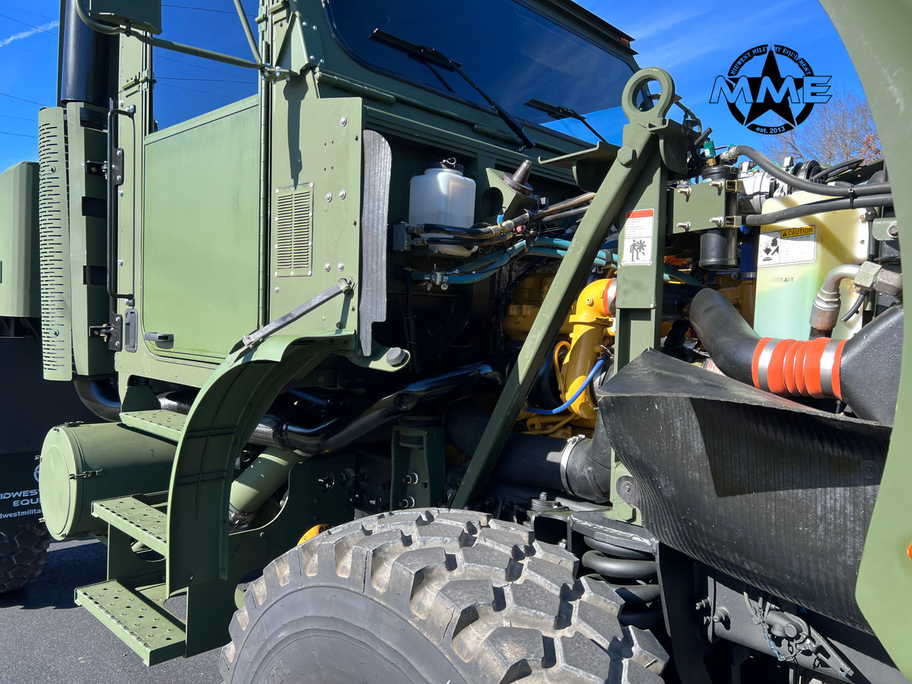 2001 Oshkosh MK23 MTVR 7 Ton 6x6 Cargo Truck