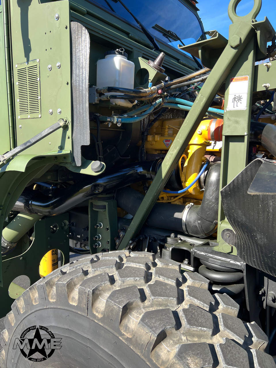 2001 Oshkosh MK23 MTVR 7 Ton 6x6 Cargo Truck