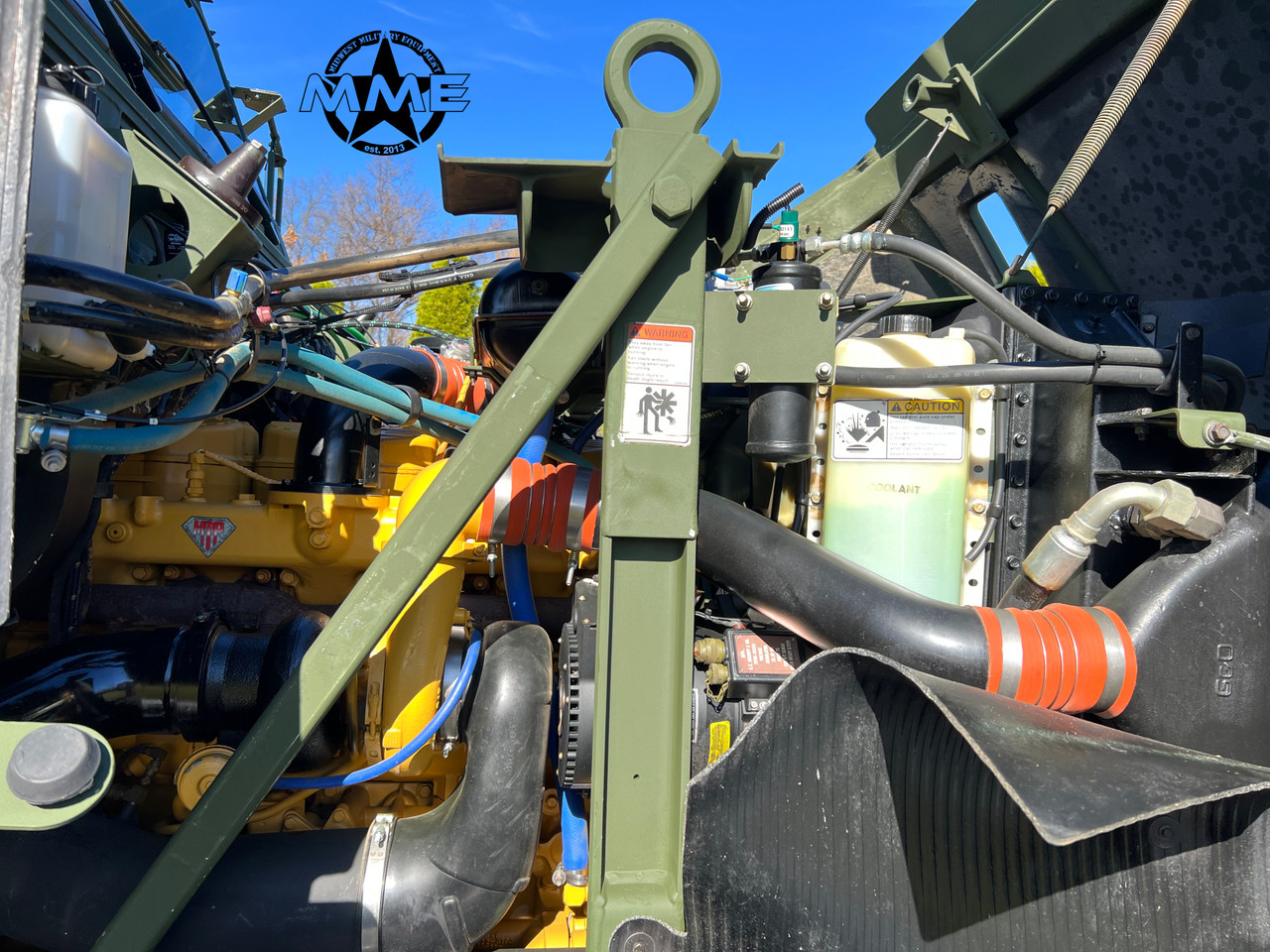 2001 Oshkosh MK23 MTVR 7 Ton 6x6 Cargo Truck