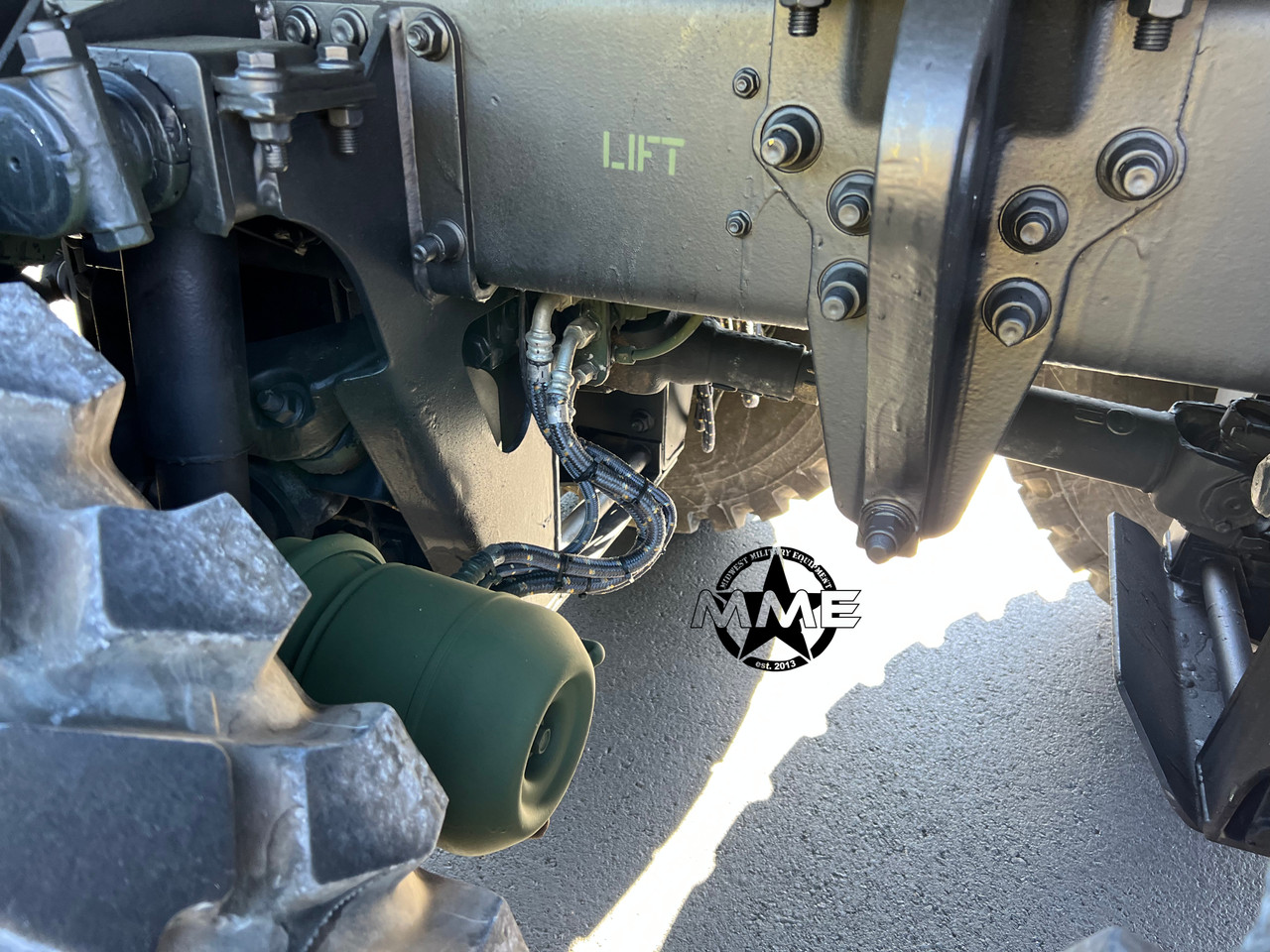 2001 Oshkosh MK23 MTVR 7 Ton 6x6 Cargo Truck