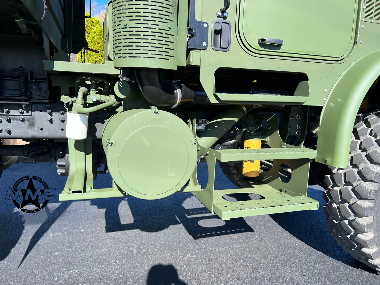 2001 Oshkosh MK23 MTVR 7 Ton 6x6 Cargo Truck