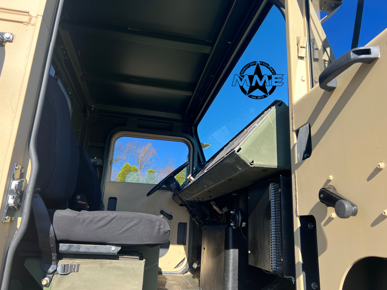 2001 Oshkosh MK23 MTVR 7 Ton 6x6 Cargo Truck