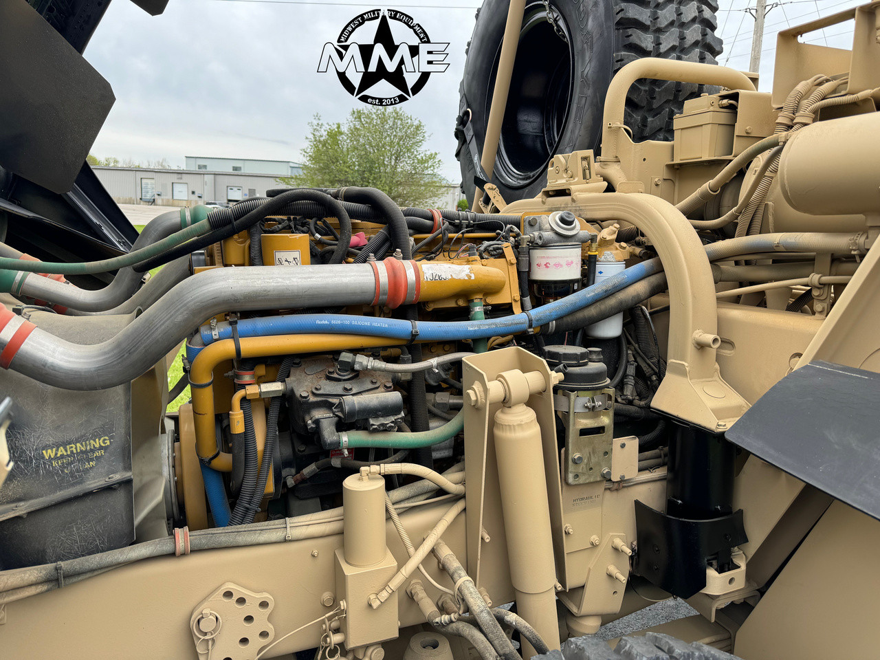 2003 Stewart & Stevenson M1088A1 5 Ton 6 x 6 Military Truck Tractor Semi