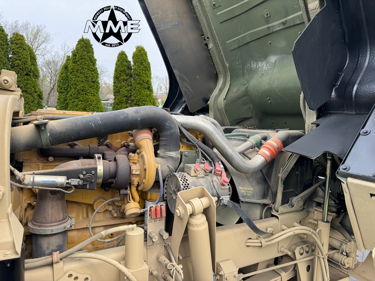 2003 Stewart & Stevenson M1088A1 5 Ton 6 x 6 Military Truck Tractor Semi