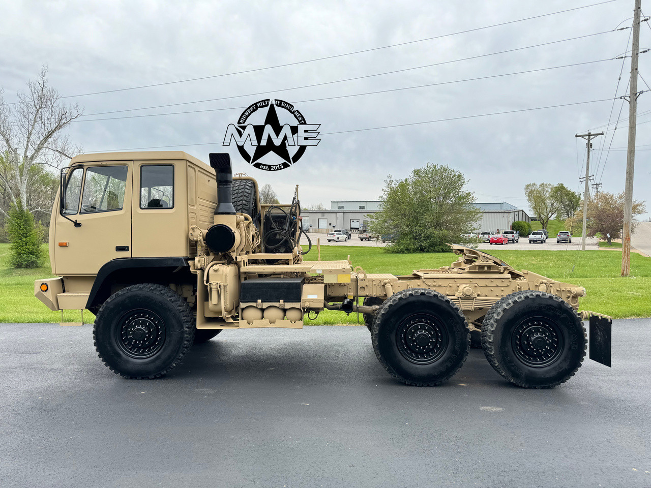 2003 Stewart & Stevenson M1088A1 5 Ton 6 x 6 Military Truck Tractor Semi