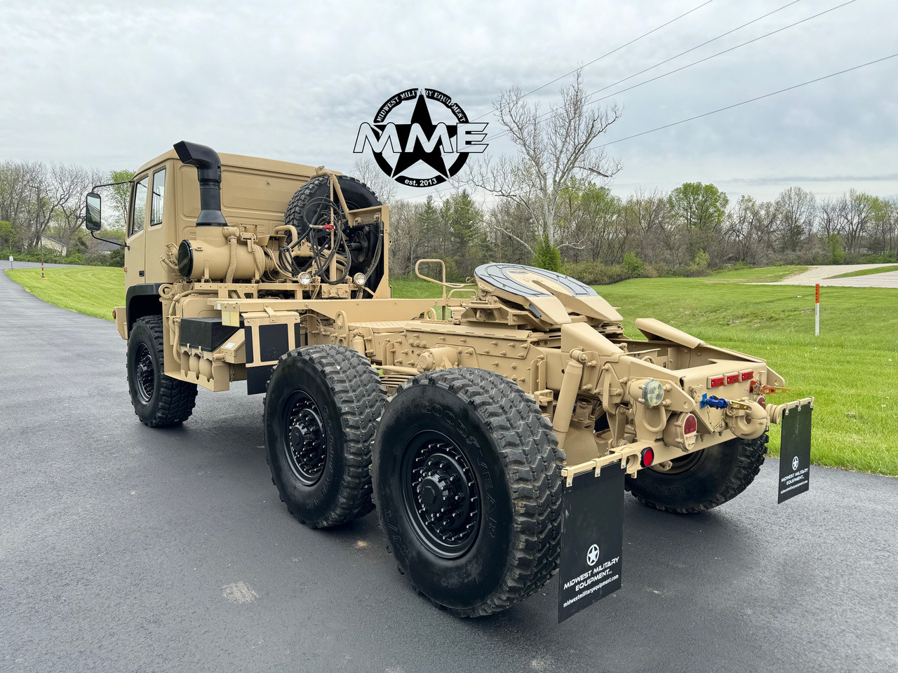 2003 Stewart & Stevenson M1088A1 5 Ton 6 x 6 Military Truck Tractor Semi