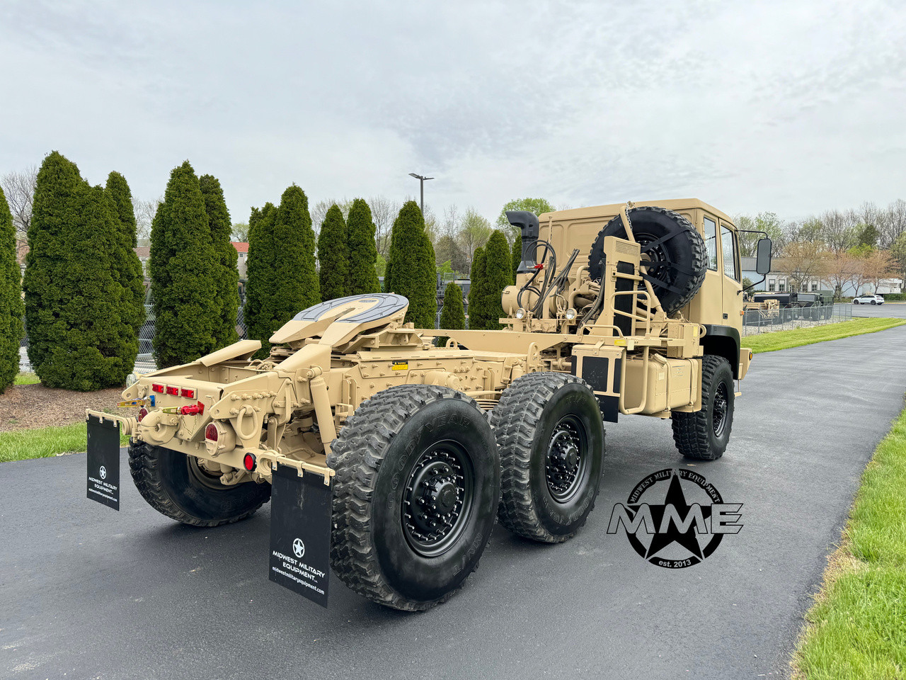 2003 Stewart & Stevenson M1088A1 5 Ton 6 x 6 Military Truck Tractor Semi