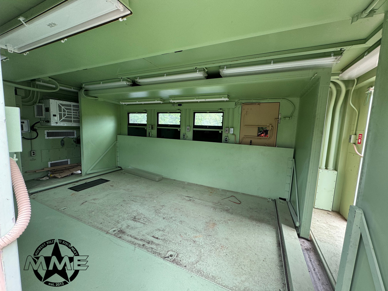 2007 Stewart & Stevenson M1087A1R MTV 5 Ton 6x6 Expandable Van Truck