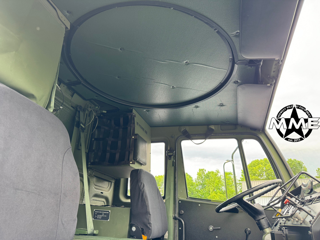 2007 Stewart & Stevenson M1087A1R MTV 5 Ton 6x6 Expandable Van Truck