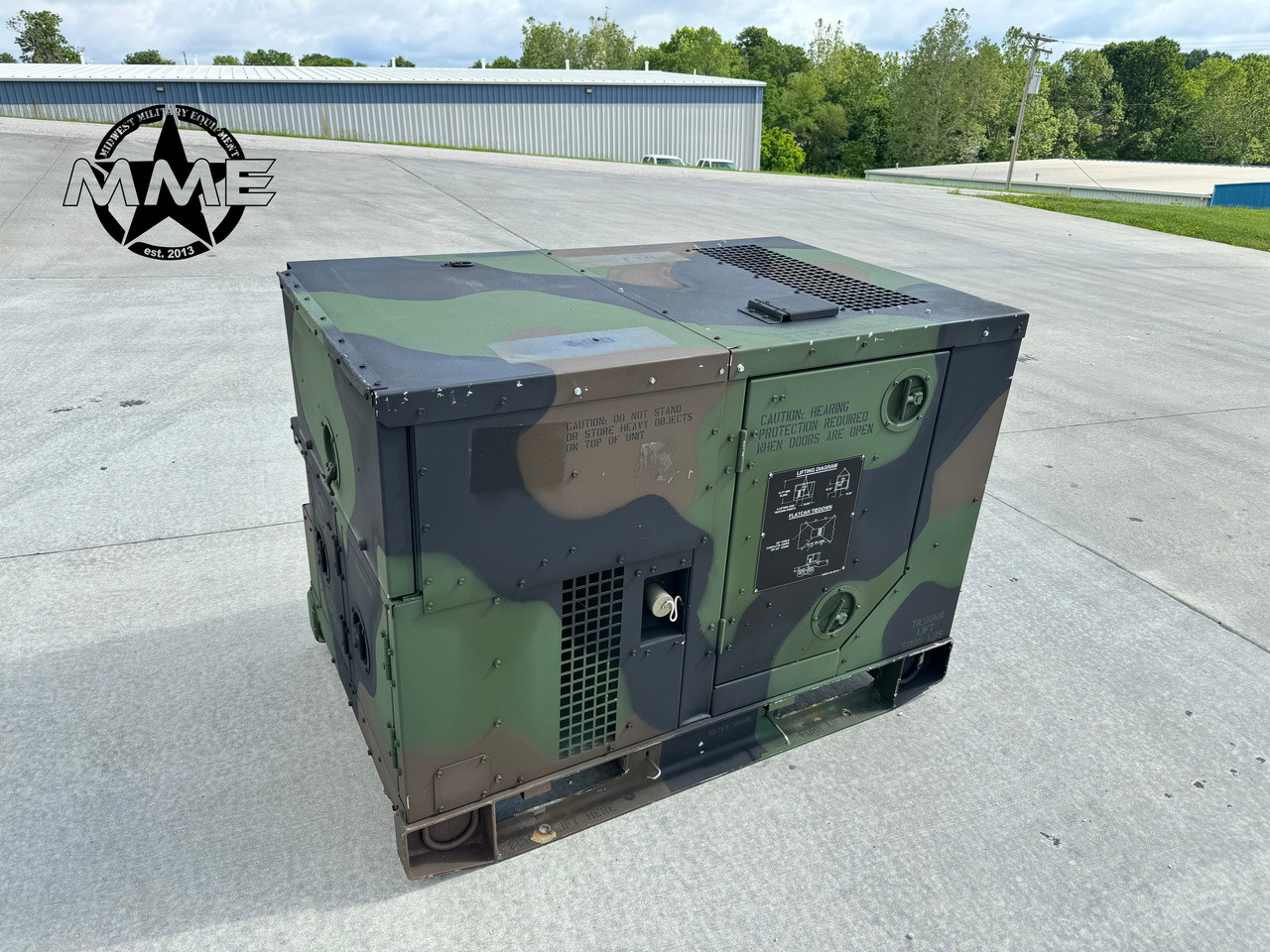 FERMONT MEP-802A 5KW Military Diesel Generator 60 HZ