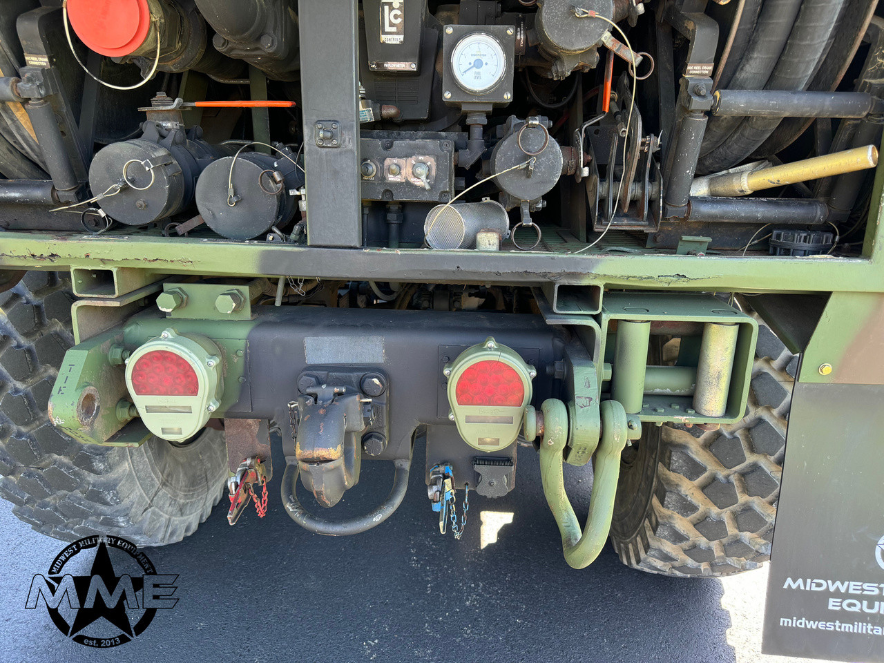 1990 Oshkosh M978 Hemtt Fuel Tanker Truck 8x8