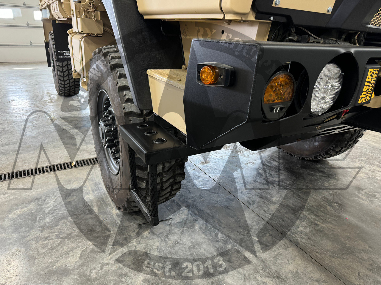 LMTV / MTV Upgraded Driver & Passenger Step Kit - Midwest Military ...