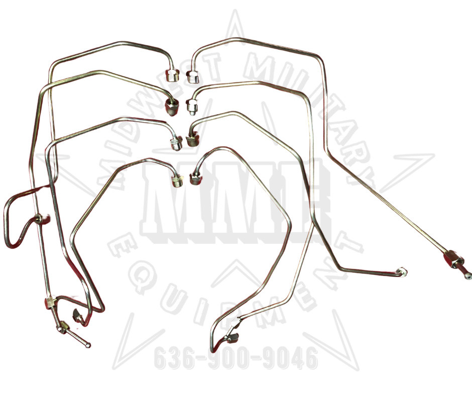 6.5 L Diesel Fuel Injection lines 1994-2005 DS Electronic Pump Line Set ...