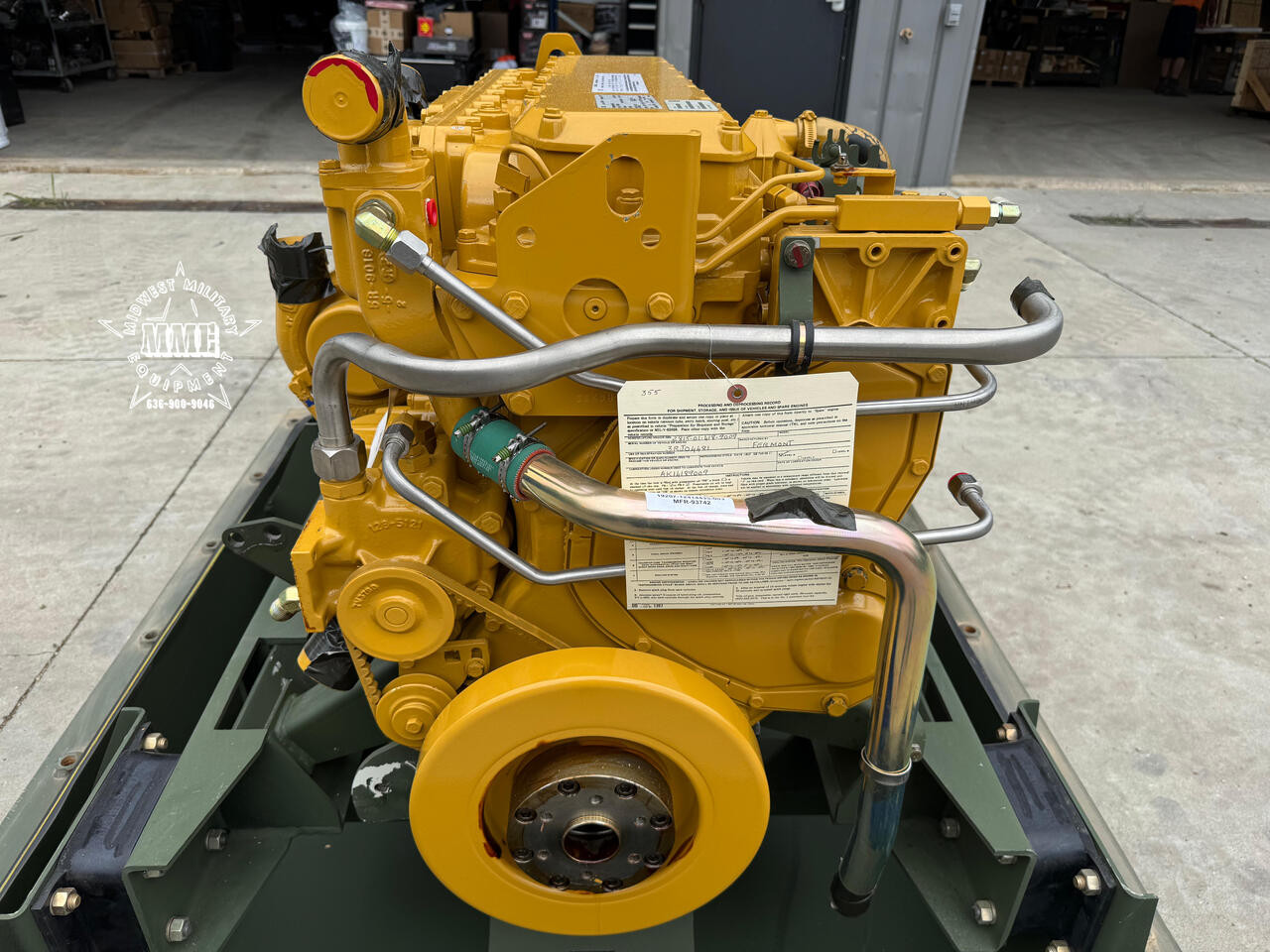 NOS Cat 3116 Turbo Charged Diesel Engine 290 HP - Midwest Military ...