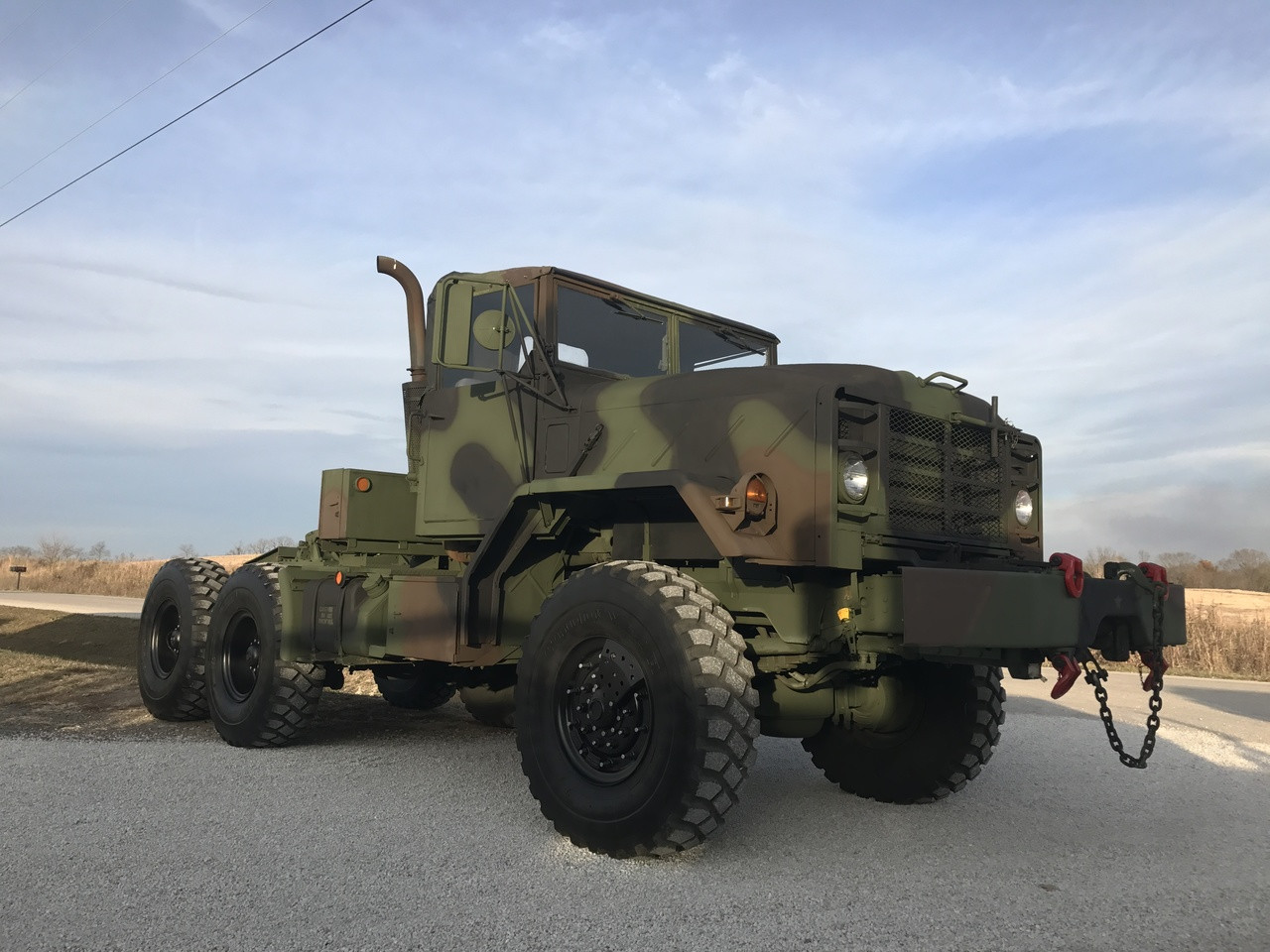 2011 Rebuild M932a2 Military 6x6 5 Ton Semi 20,000LB winch