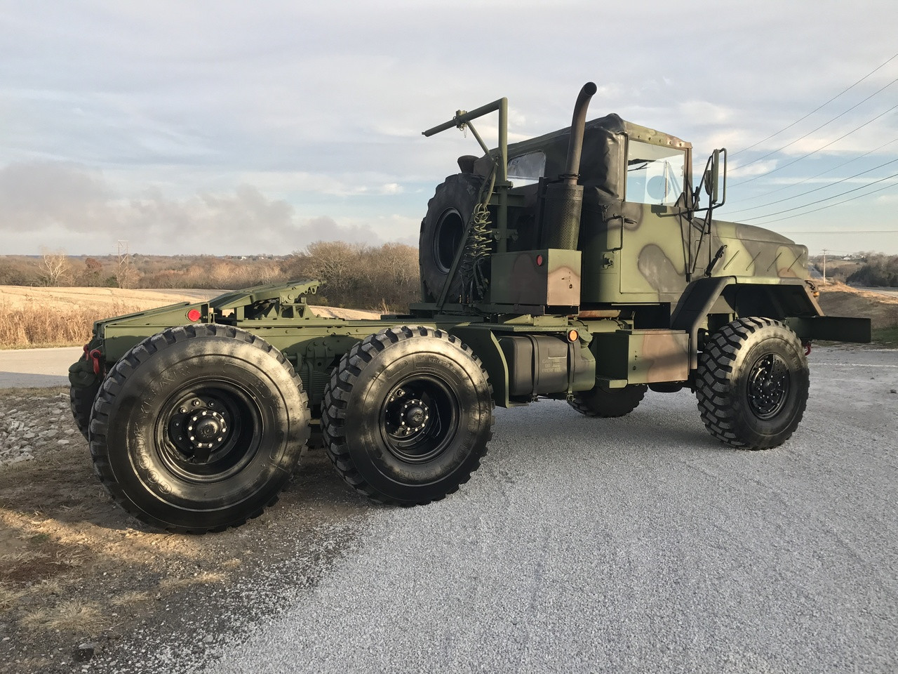 2011 Rebuild M932a2 Military 6x6 5 Ton Semi 20,000LB winch