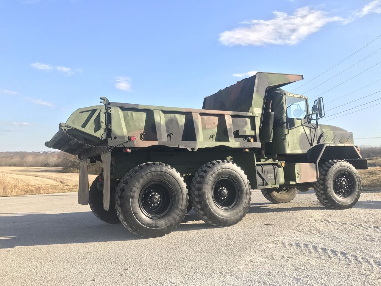 2009 Rebuild M929A1 Am General 6x6 Dump Truck