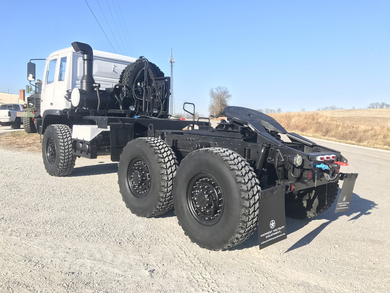1998 Stewart & Stevenson M1088 5 Ton Military Semi Truck Tractor