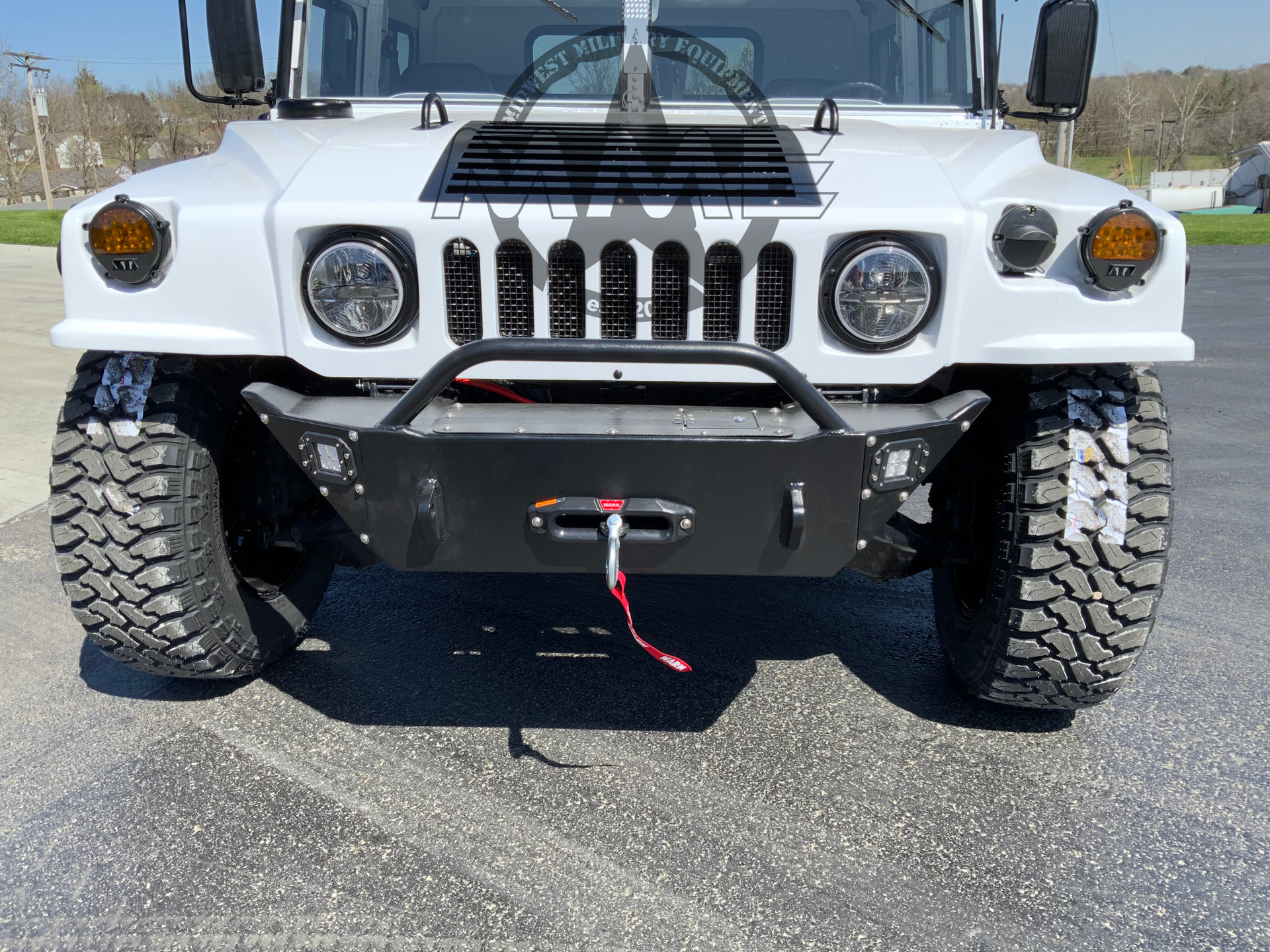 Front Low Profile Winch Bumper for Humvee/Hummer/Humvee