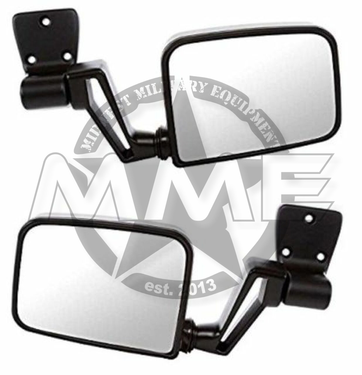 Aftermarket Mirrors For Humvee (Set of 2)