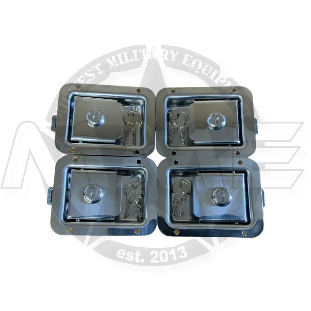 MME Hard Door Handle With Pull Knob [Stainless Steel] For HMMWV/ Humvee