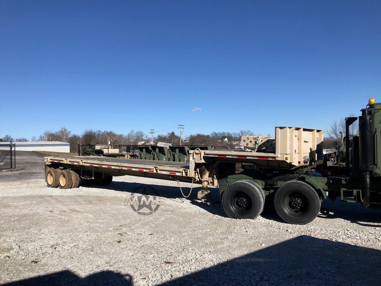 Fontaine M871A3 Single Drop Deck Trailer
