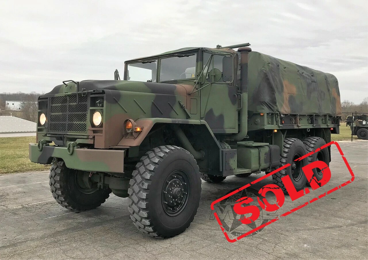 M925A2 5 TON MILITARY 6 X 6 Cargo TRUCK WITH WINCH - Midwest Military ...