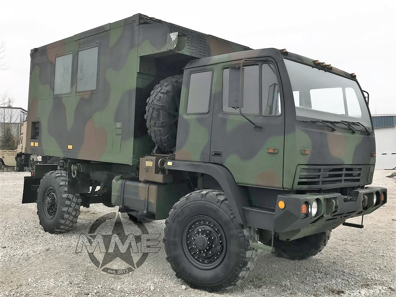 Stewart & Stevenson M1079 2 1/2 Ton LMTV 4x4 Camper Truck