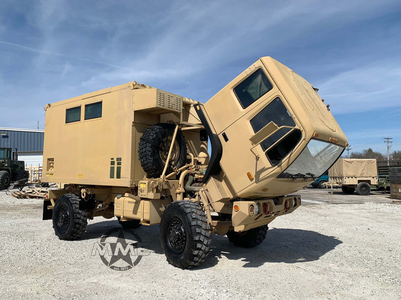 1998 BAE M1079 2 1/2 Ton LMTV 4x4 Camper Truck - Midwest Military Equipment