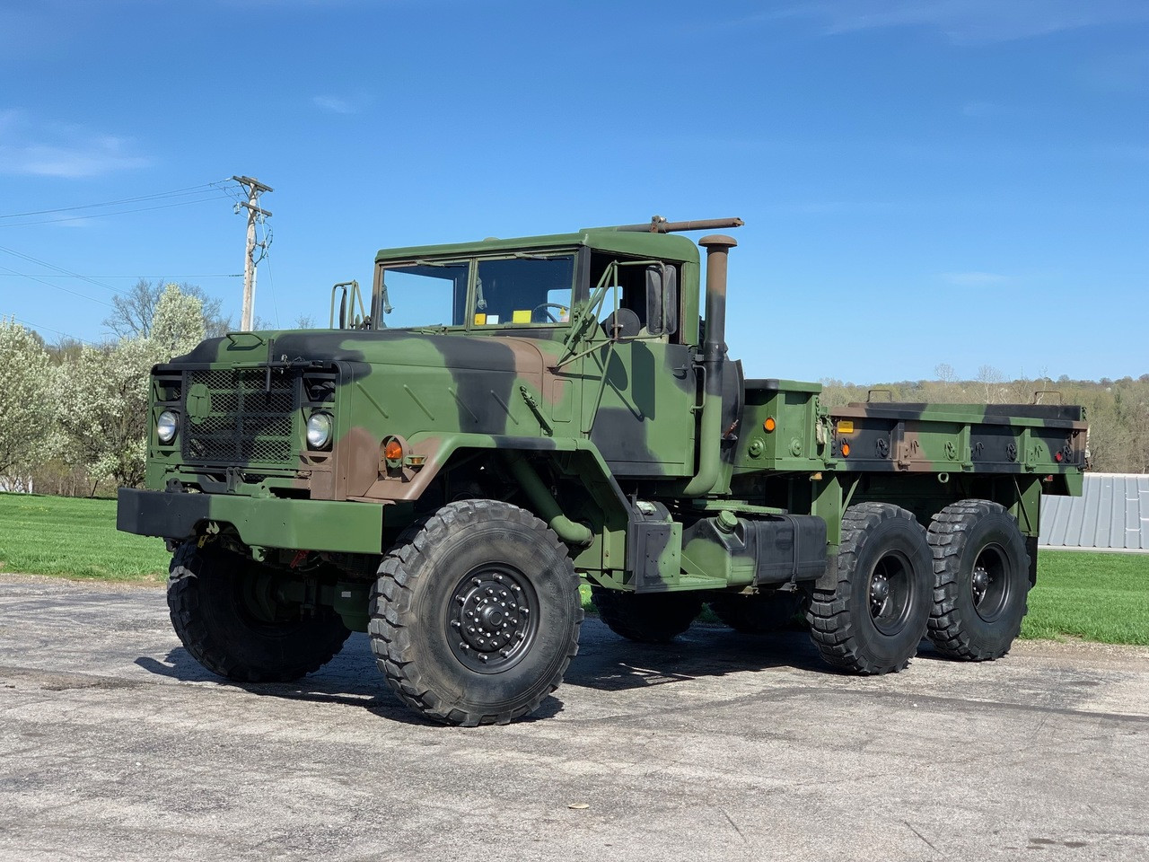 BMY M923A2 5 Ton Military 6X6 Cargo Truck Hard Top