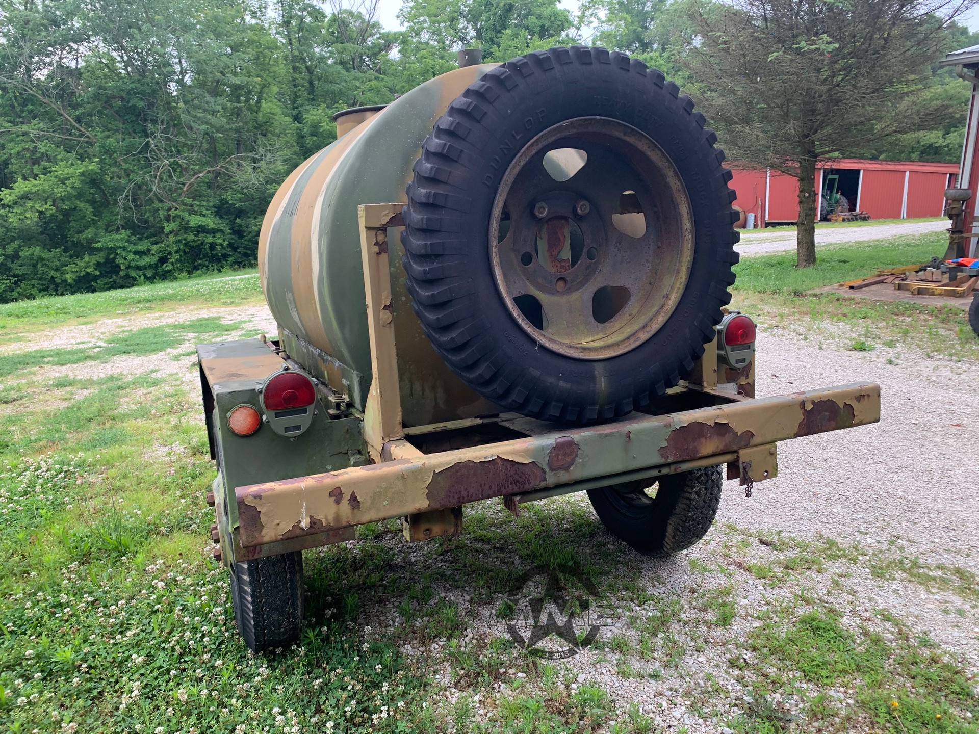 Portable Water Tank Trailer