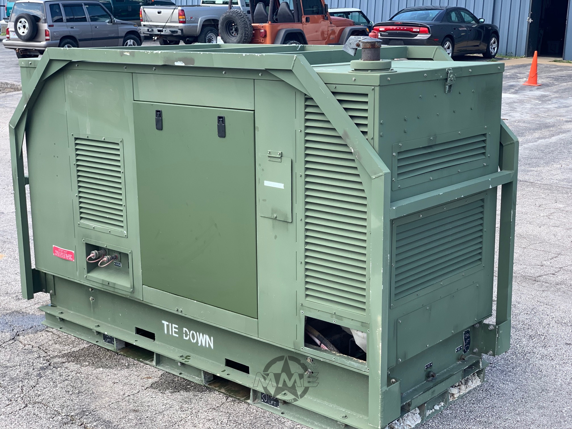 35kw HDT POWER SYSTEMS TACTICAL DIESEL GENERATOR / JOHN DEERE 3 CLY TURBO