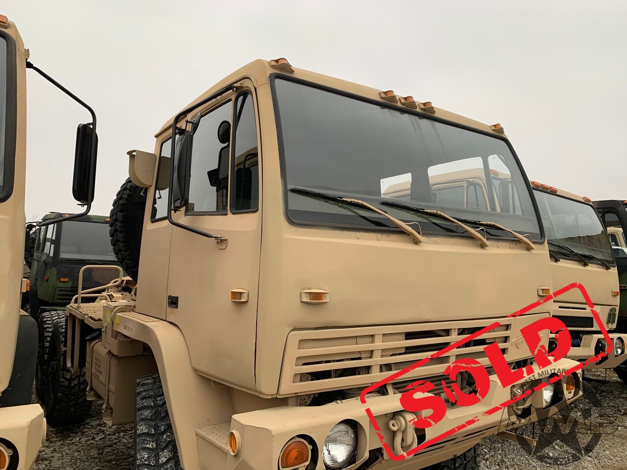 1995 Stewart & Stevenson M1088 Military MTV 6x6 Tractor