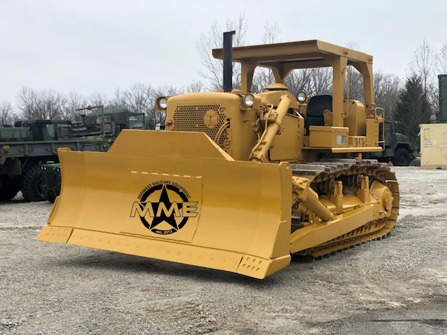 Caterpillar Ex-Military D7-F Dozer With Hyster Rear Winch