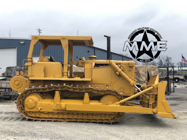 Caterpillar Ex-Military D7-F Dozer With Hyster Rear Winch