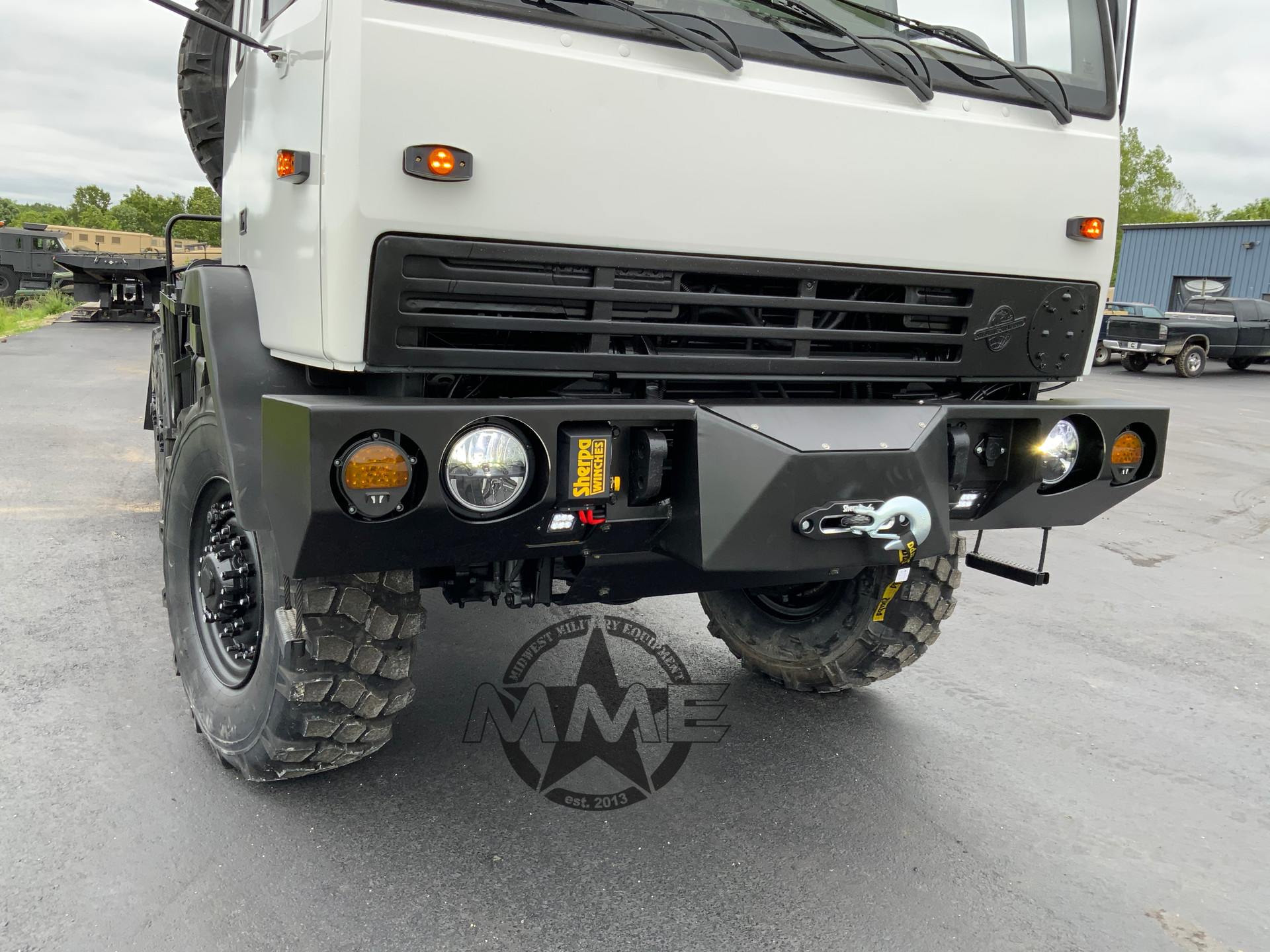 HD Front Winch Bumper For LMTV/MTV/FMTV