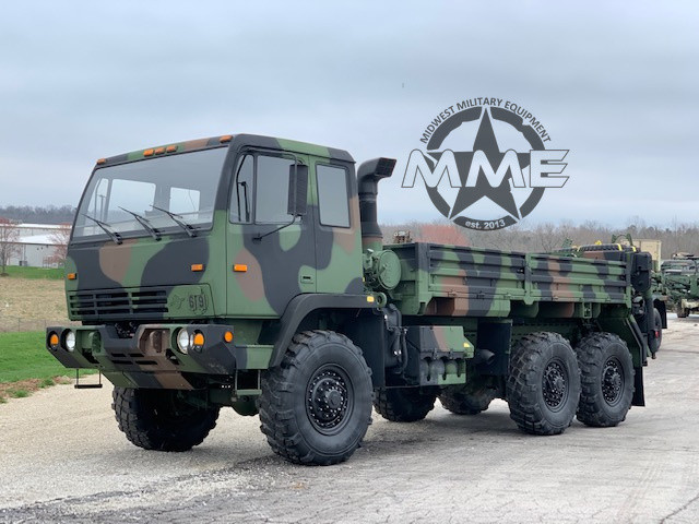 2004 STEWART & STEVENSON M1084A1 6X6 5 TON CARGO TRUCK WITH REAR ...