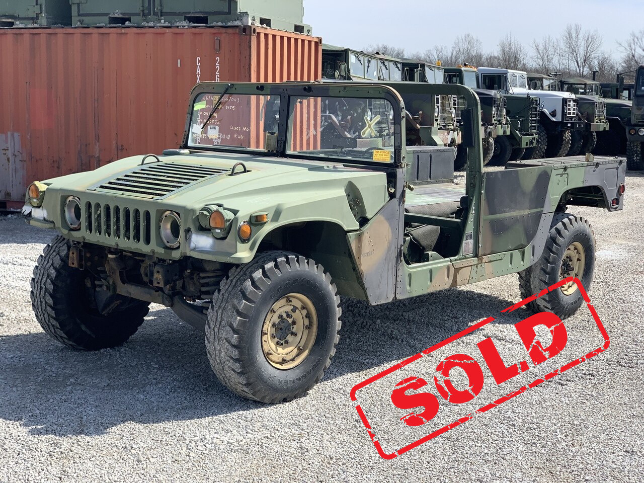 Vehicles & Equipment For Sale - SOLD Vehicles and Equipment - HMMWV'S ...