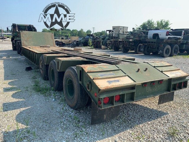 M1000 70 Ton Heavy Equipment Transporter Trailer - Midwest Military ...
