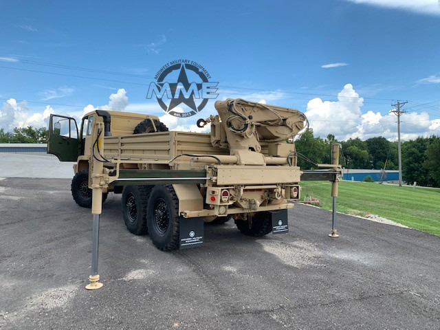 2004 STEWART & STEVENSON M1084A1 6X6 5TON Cargo TRUCK W/ REAR MATERIAL ...