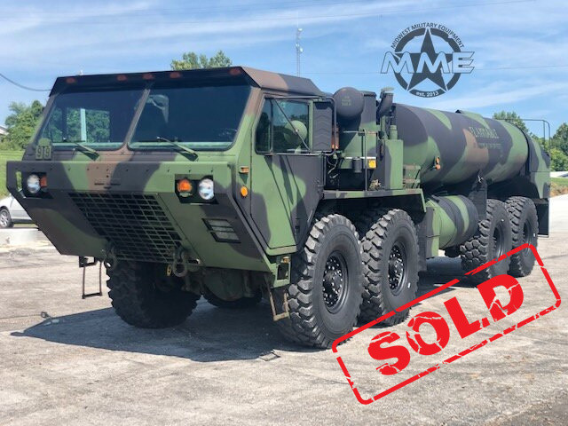 1983 Oshkosh M978 Hemtt Fuel Tanker Truck 8x8