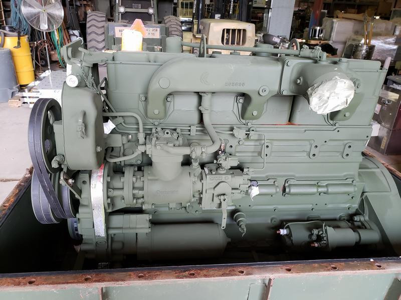 Complete Cummins NHC 250 855ci Diesel Engine M939 - Midwest Military ...