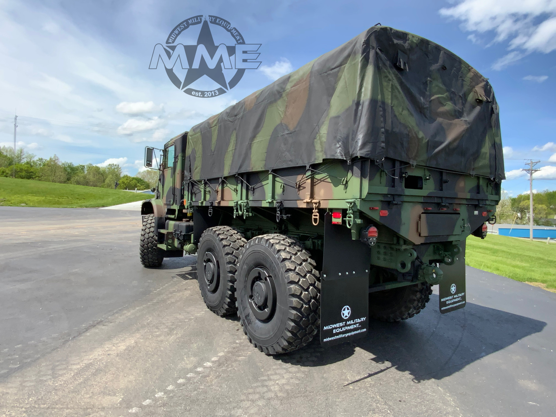 2003 Oshkosh MK23 MTVR 7 Ton 6x6 Cargo Truck - Midwest Military Equipment
