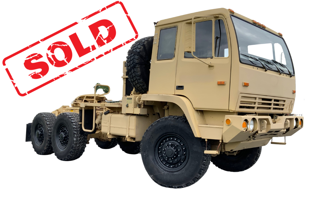 2003 Stewart & Stevenson M1088A1 5 Ton 6 x 6 Military Truck Tractor Semi