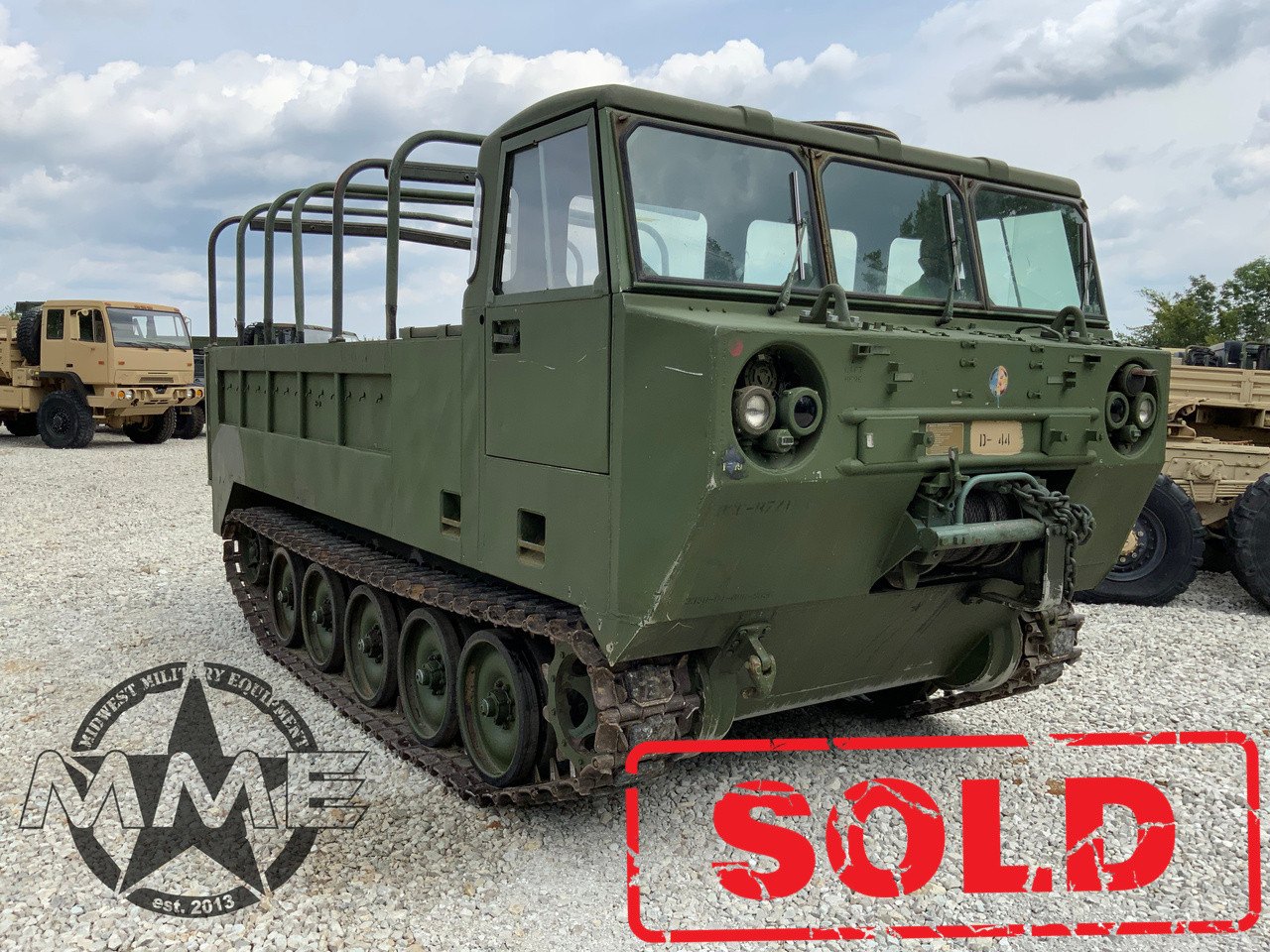 M548A1 Tracked Amphibious Cargo Carrier.