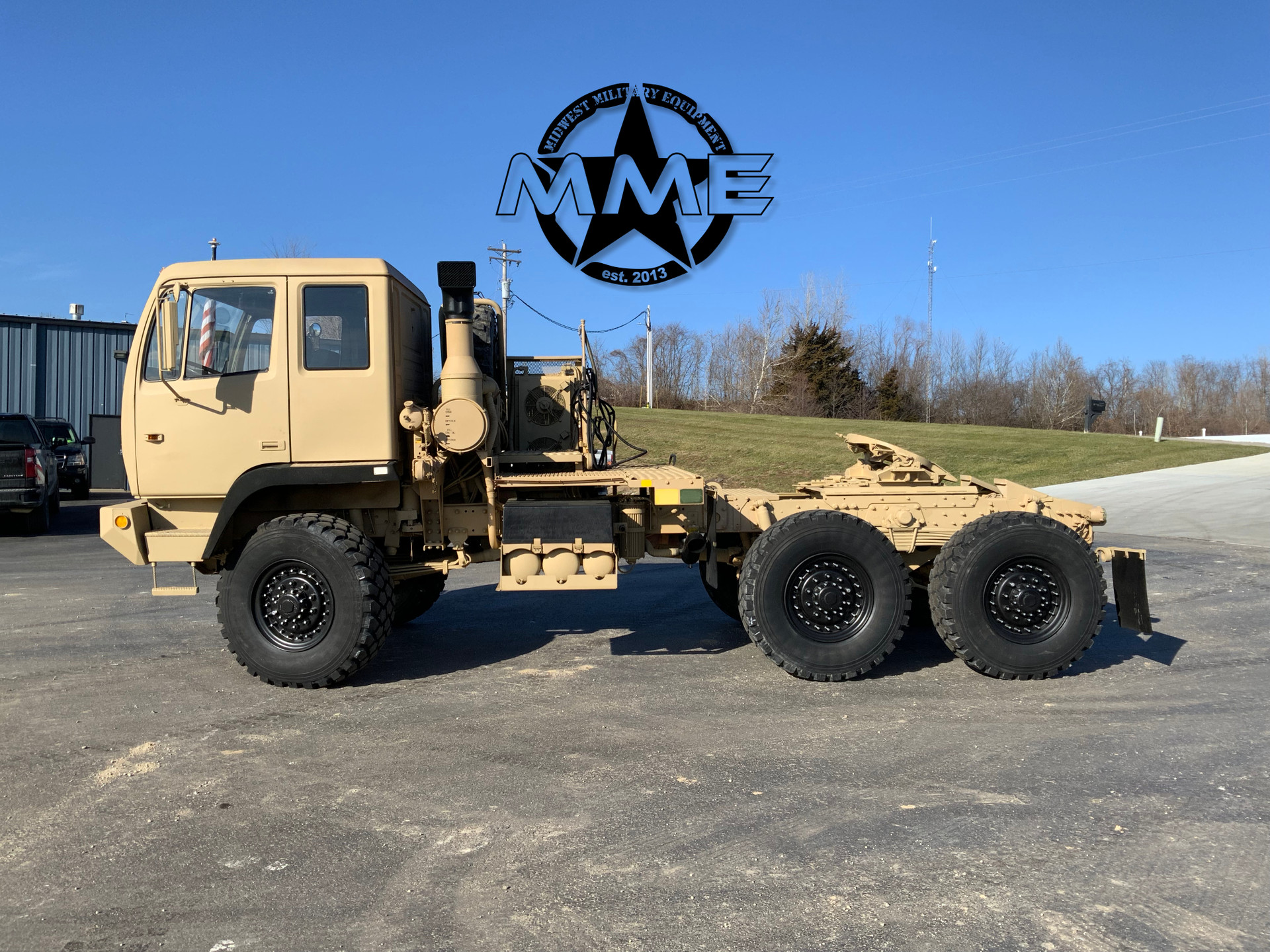 2000 Stewart & Stevenson M1088A1 5 Ton 6x6 Military Truck Tractor Semi ...