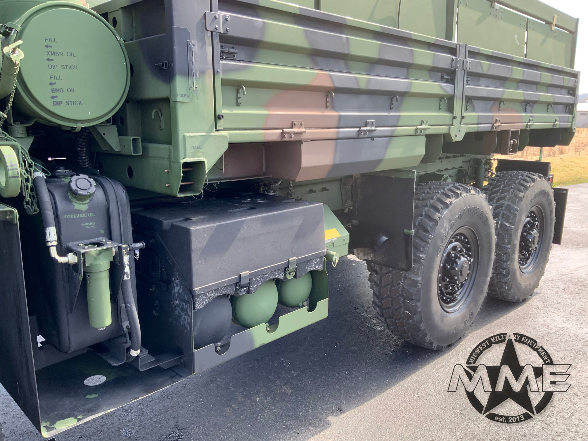 2004 Stewart & Stevenson M1083a1 MTV 6X6 W/ Winch 5 Ton Military Cargo ...