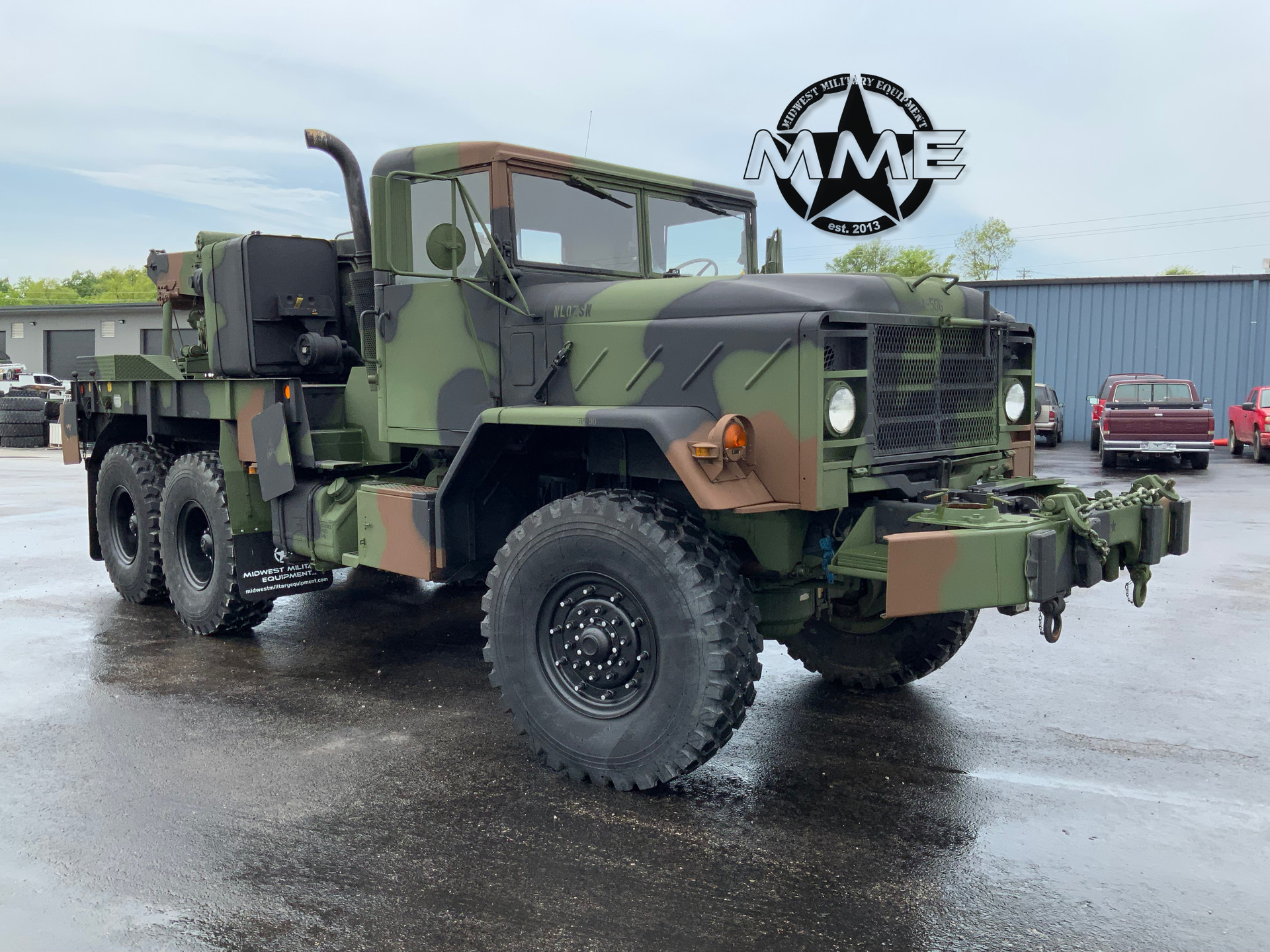 2012 Rebuild BMY M936A2 5 Ton Military 6x6 Wrecker Truck 35,000lbs winch