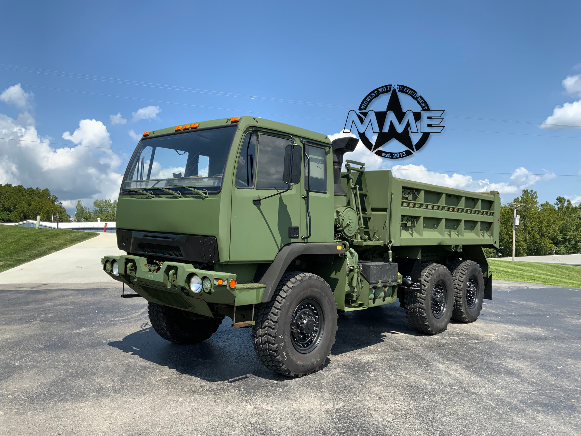 2006 Stewart & Stevenson M1157 A1R MTV 10 Ton 6x6 Dump Truck