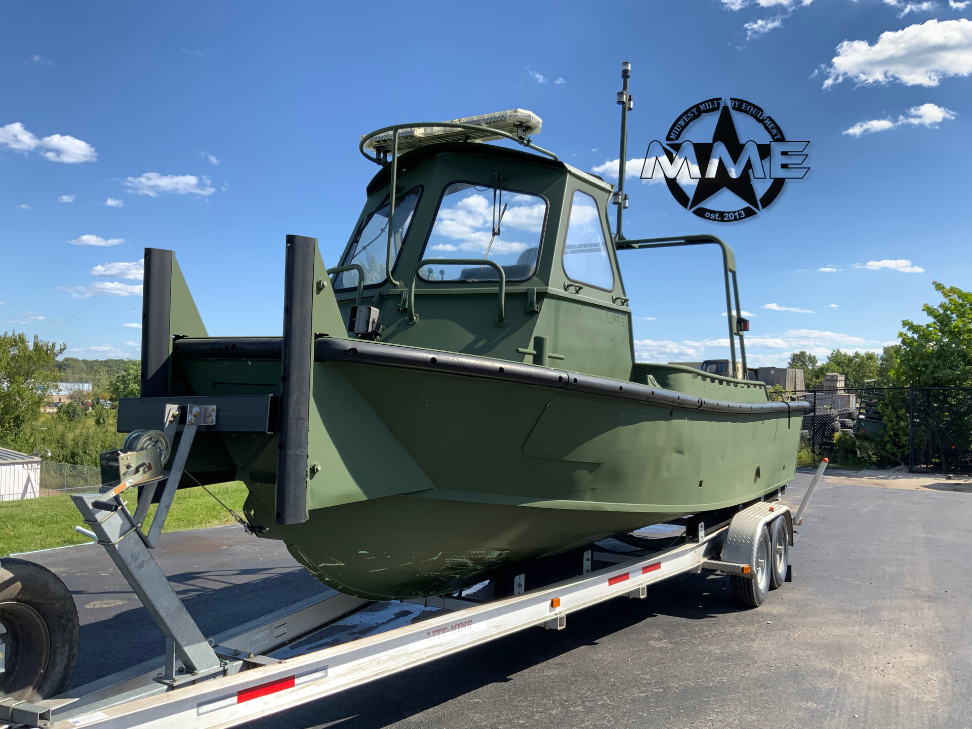 2007 Silver Ships MKII Bridge Erection Boat w/Cummins Turbo Diesel Engines